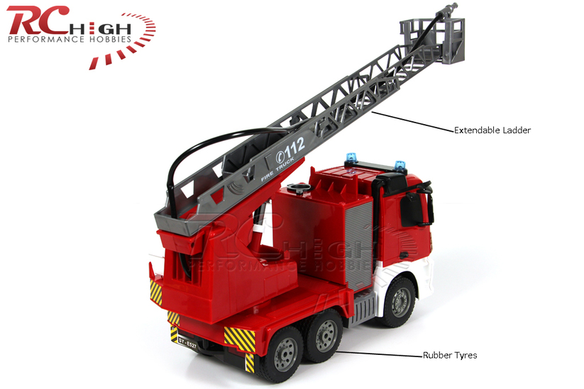 New Mercedes Benz Licensed 1:20 Scale RC Fire Engine Truck | RC High ...