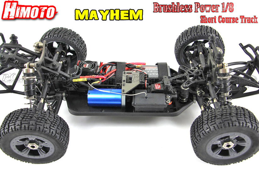 Himoto Mayhem 1:8 Scale 4x4 RC Brushless Short Course Truck RTR | RC ...
