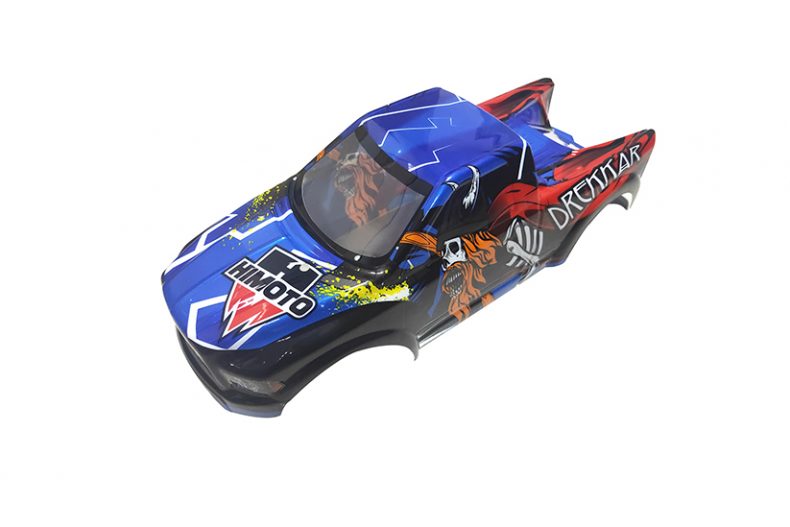 70611 Himoto 1/10 Scale Monster Truck Transparent Body - RC High ...