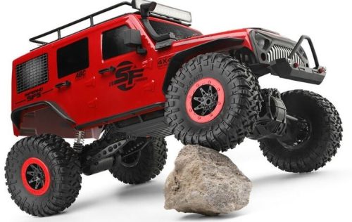 WL Toys 1/10 Electric 4WD RTR RC Rock Crawler - With 2 Rechargeable ...