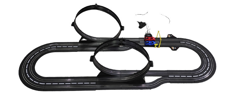 Dual Lane Loop Slot Car Racing Track - RC High Performance Hobbies