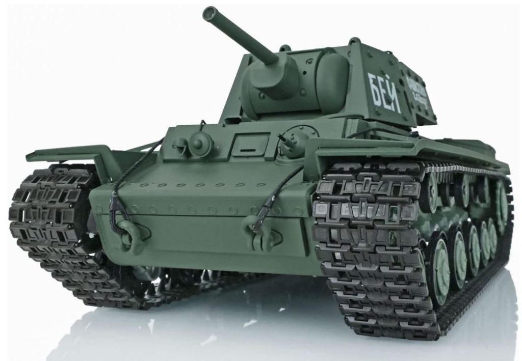 Heng Long 1/16 Scale RTR Full Function 2.4G 3878-1 Russian KV-1'E Ver7 ...